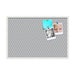 Grey Cork Board, Pin Board With Frame, Decorative Board, Bulletin Board ...