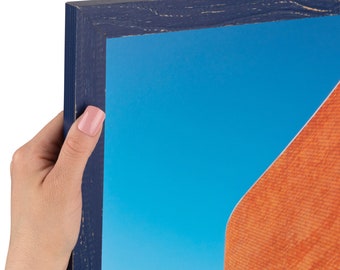 Navy Blue Picture Frame - Etsy