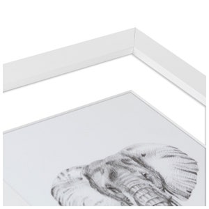 Triple Photos Collage Frame, 3 Picture Frame, 8x10 Inch Openings, White ...