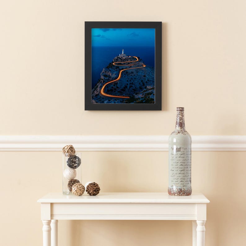 12x36 Picture Frame, Modern Poster Frame, Wall Photo Frame, MDF Frame ...