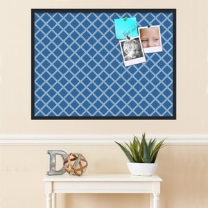 Blue Bulletin Board, Teen Boy Bulletin Board, Decorative Cork Board ...