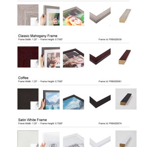 30x40 Frame, 30 by 40 Picture Frame, Horizontal Frame, Poster Frame ...