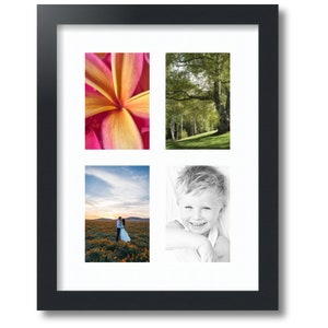4 4x6 Collage Frame, Multiple Photo Frame, Picture Frame, Family Photos ...