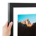5 5x7 Collage Frame, 5 Opening Frame, Multiple Photo Frame, Black ...