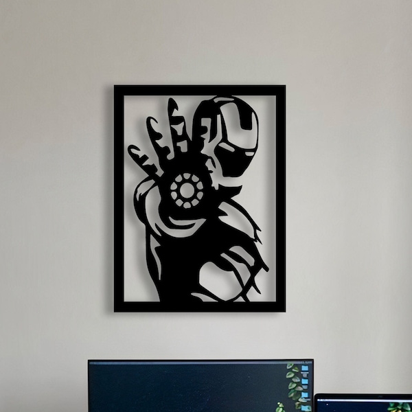 Iron Man Wall Art - Etsy
