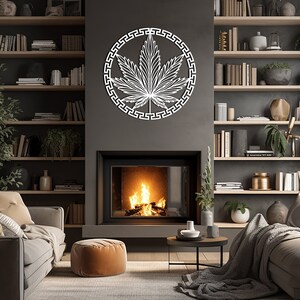 Marijuana Leaf Wood Wall Decor, Weed Home Wall Art, Stoner Decor, Gifts ...