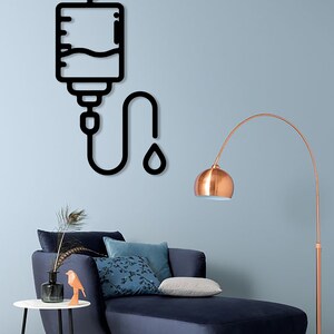 IV Fusion Wood Wall Decor, Clinic Wall Art, Medical Wall Hanging, Gift ...