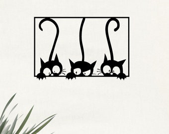 Three Cat Moon - Etsy