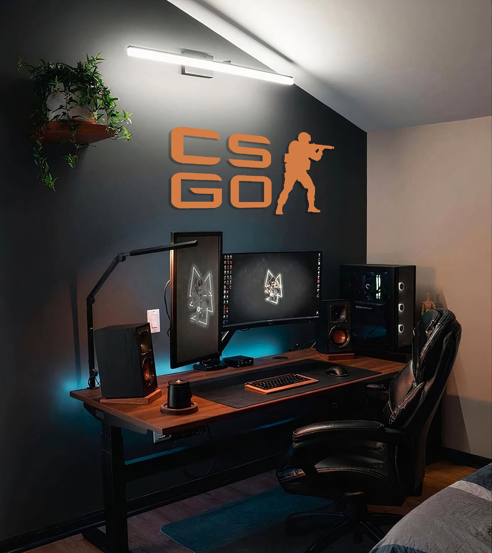 Cs Go Wall Hangings Counter-strike: Global Offensive Gaming - Etsy