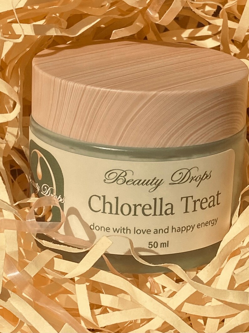 Organic Chlorella Cream: Healing, Oxygen Boosting, Anti-aging Skin ...
