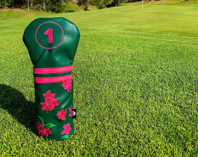 Azalea Augusta Masters Design Golf Headcovers - Etsy UK