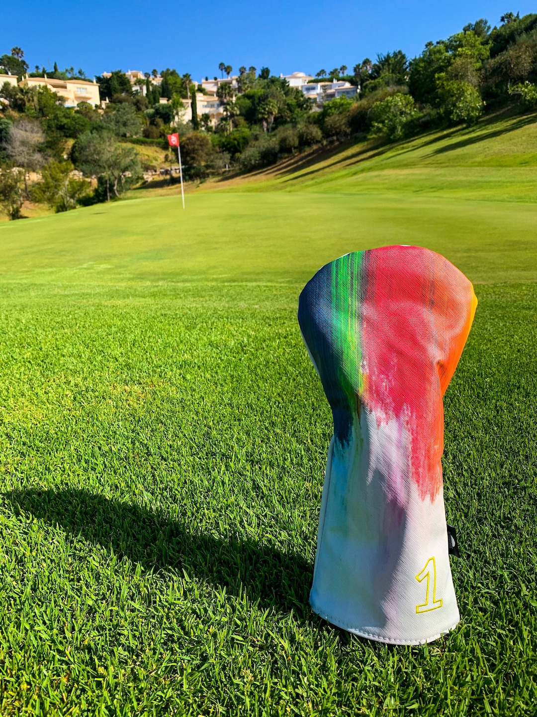 Rainbow Design Golf Headcovers - Etsy UK