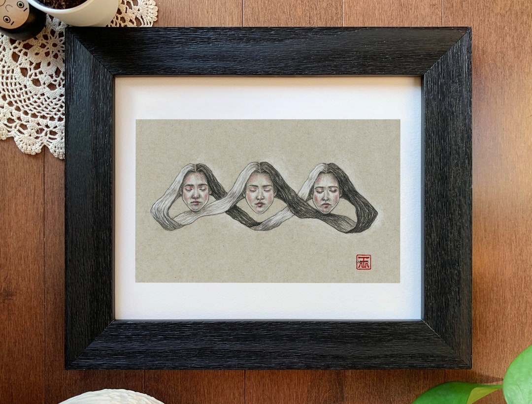 Three Sisters Art Print - Etsy