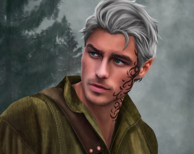 Rowan Whitethorn - 5x7” Print - Made With Permission / Licensed - Etsy