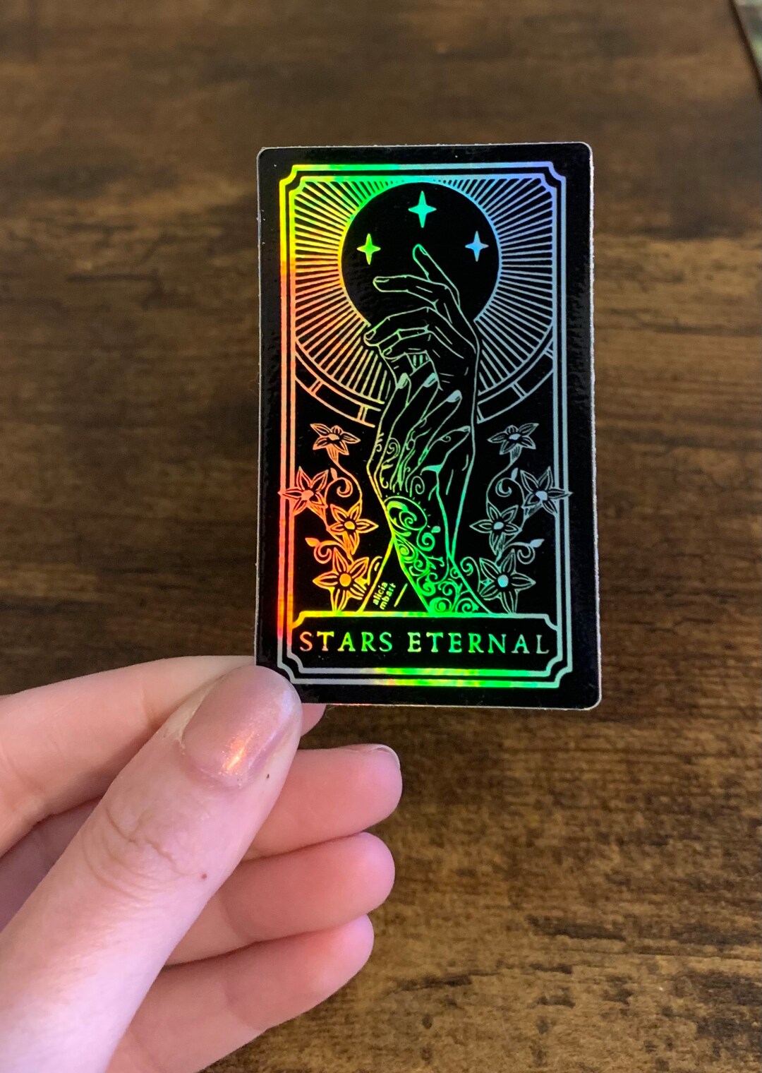 Holographic Sticker - ACOTAR Stars Eternal - Officially Licensed - Etsy