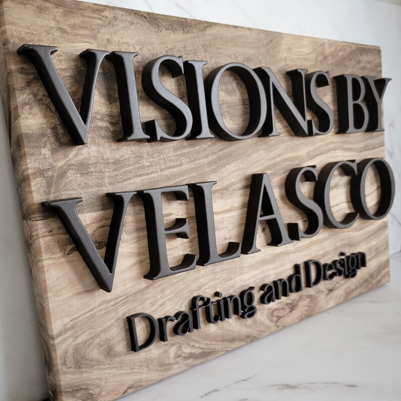 3D Business Sign Logo Sign Market Sign - Etsy