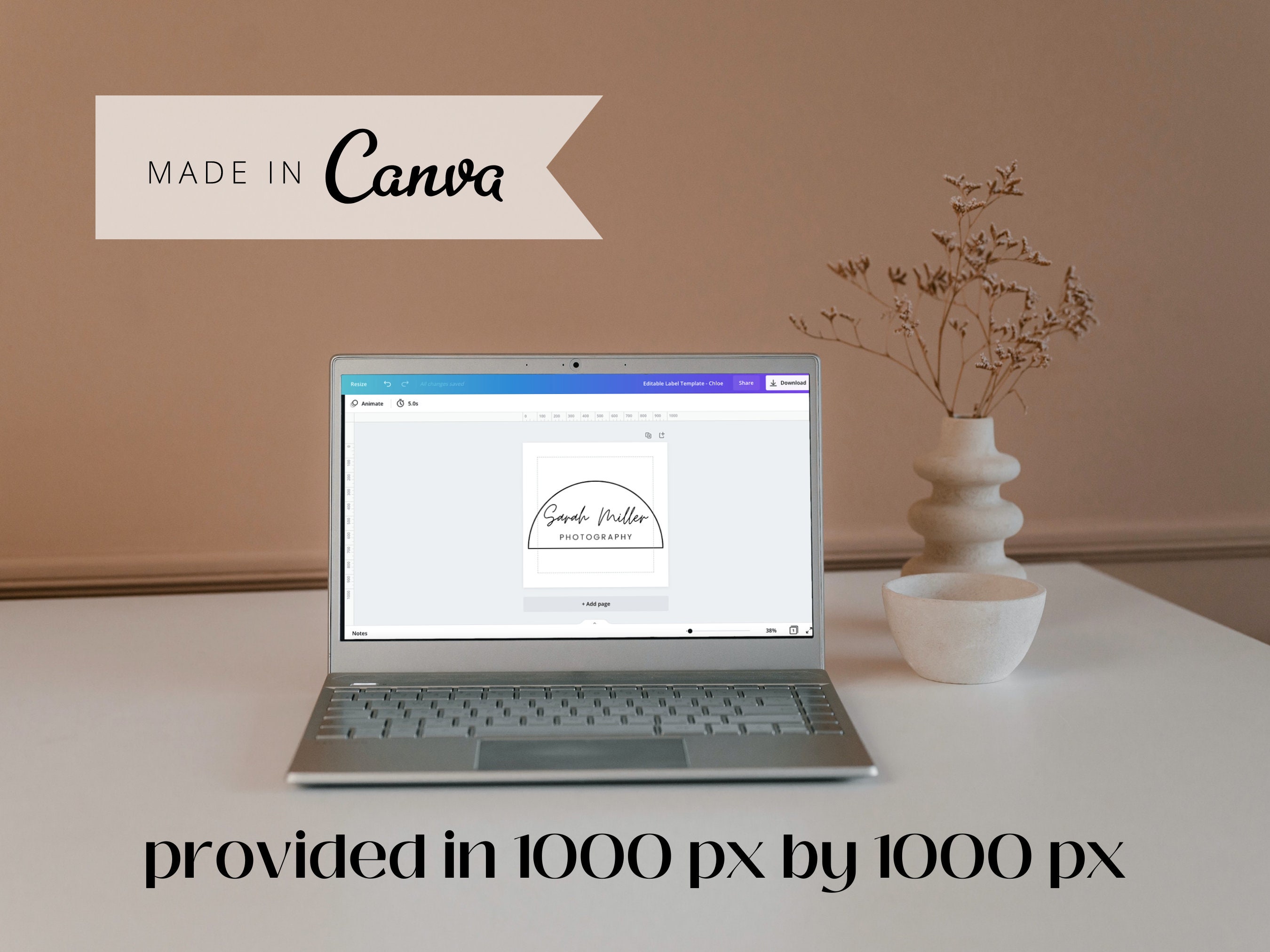 Editable Logo Template, Canva Small Business Logo Template ...