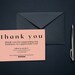 Editable Thank You Card Template, Canva, Holiday Card, Small Business ...