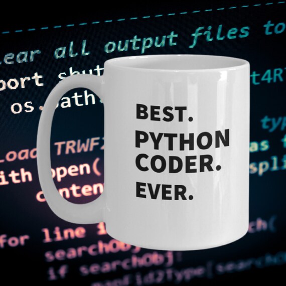 Python Programmer Coffee Mug Computer Science Best Python - Etsy