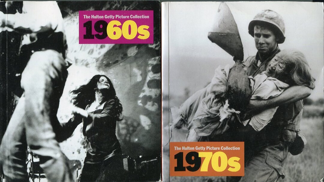 1960's & 1970's - Two Books From the Hulton Getty Collection - Etsy