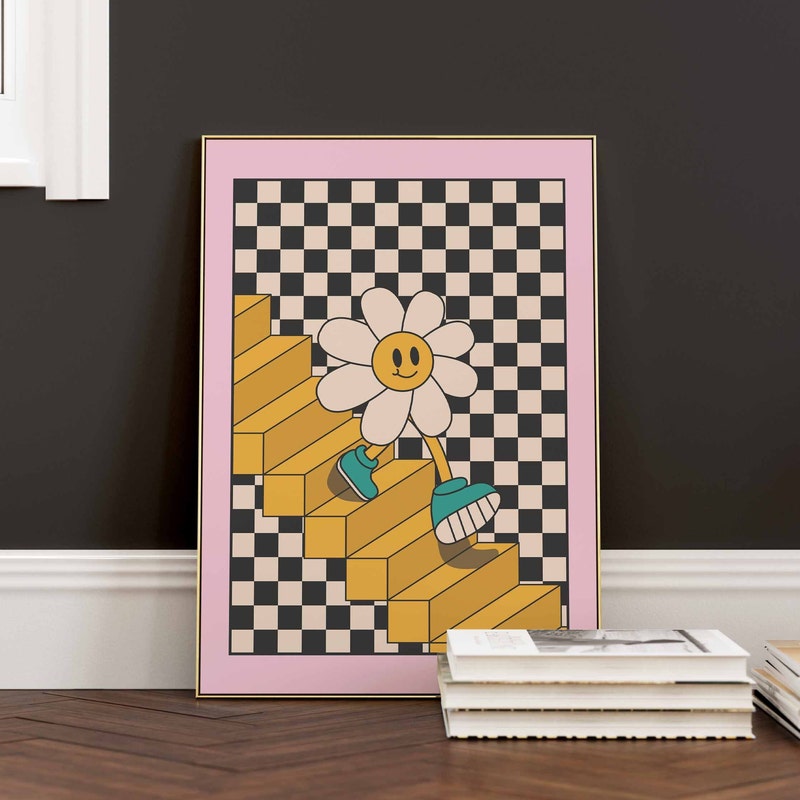 Checkered Print - Etsy