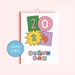 2024 Trendy Colourful Calendar, 12 Month Hanging Calendar, Planner, A4 ...