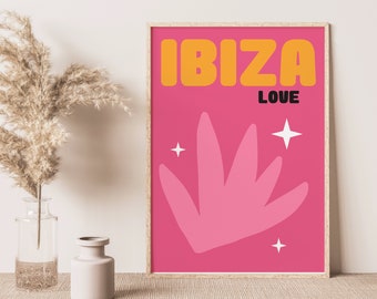 Preppy Ibiza Poster - Etsy UK