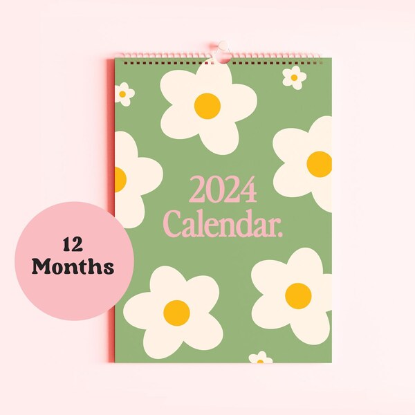 Flower Calendar - Etsy