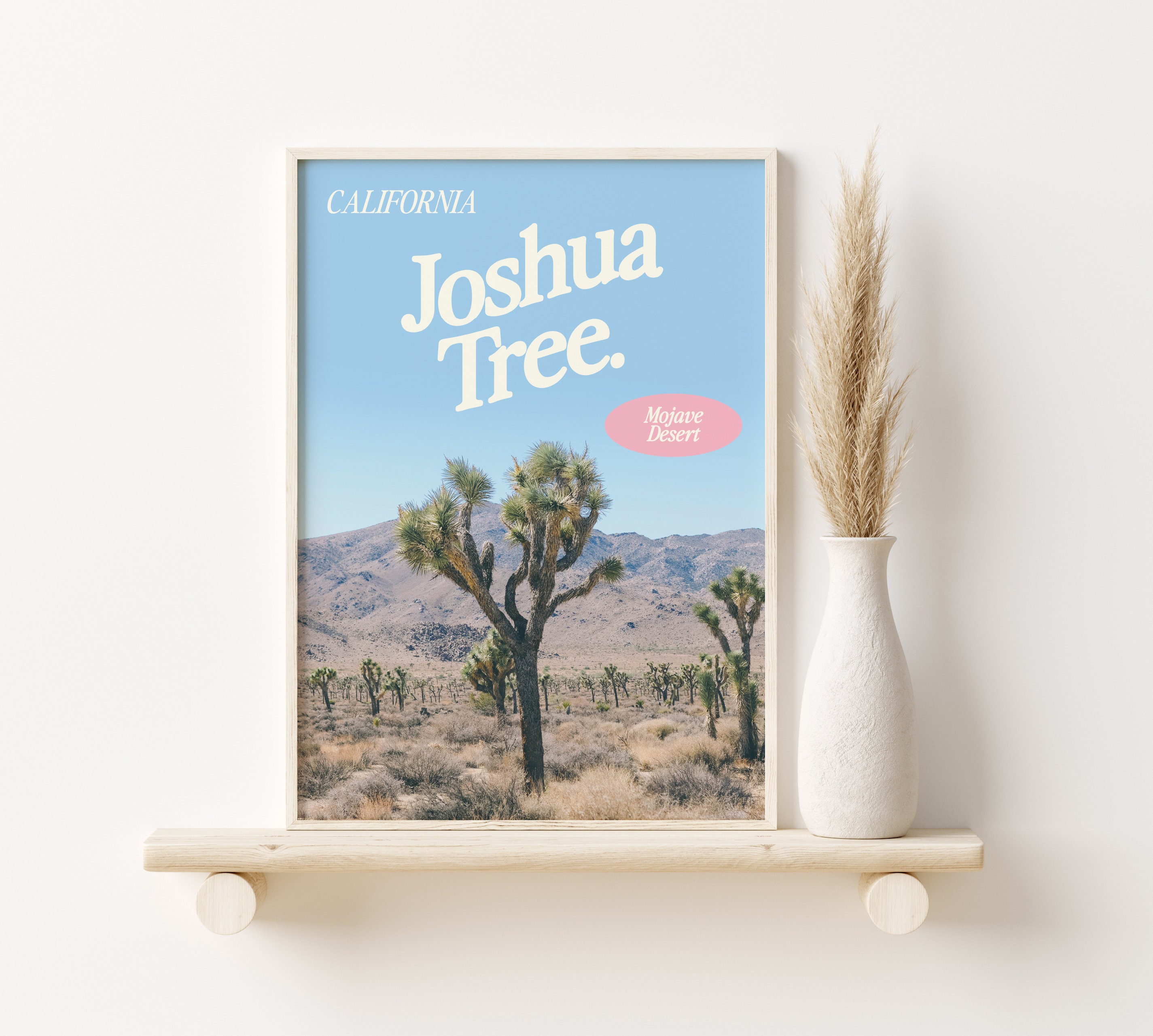 Joshua Tree Poster Print California Wall Art Trendy Art - Etsy