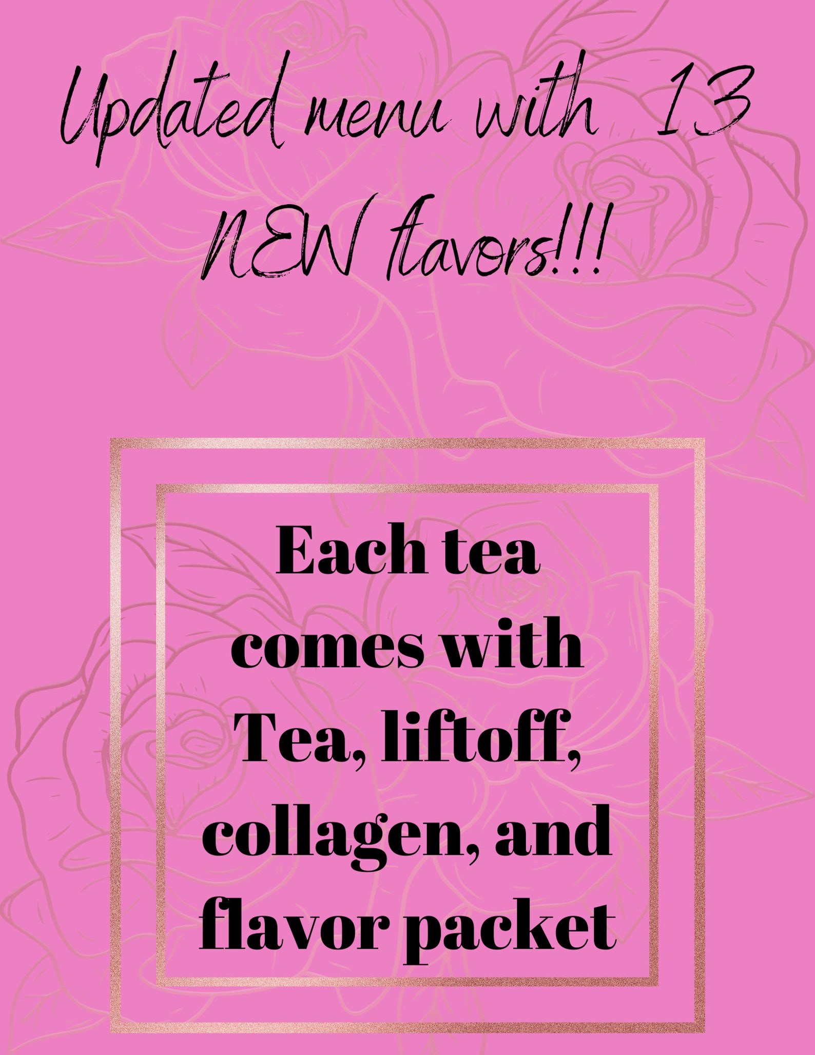 Loaded Tea Kit for 32 Oz Loaded Teas to Go Stocking Stuffer - Etsy