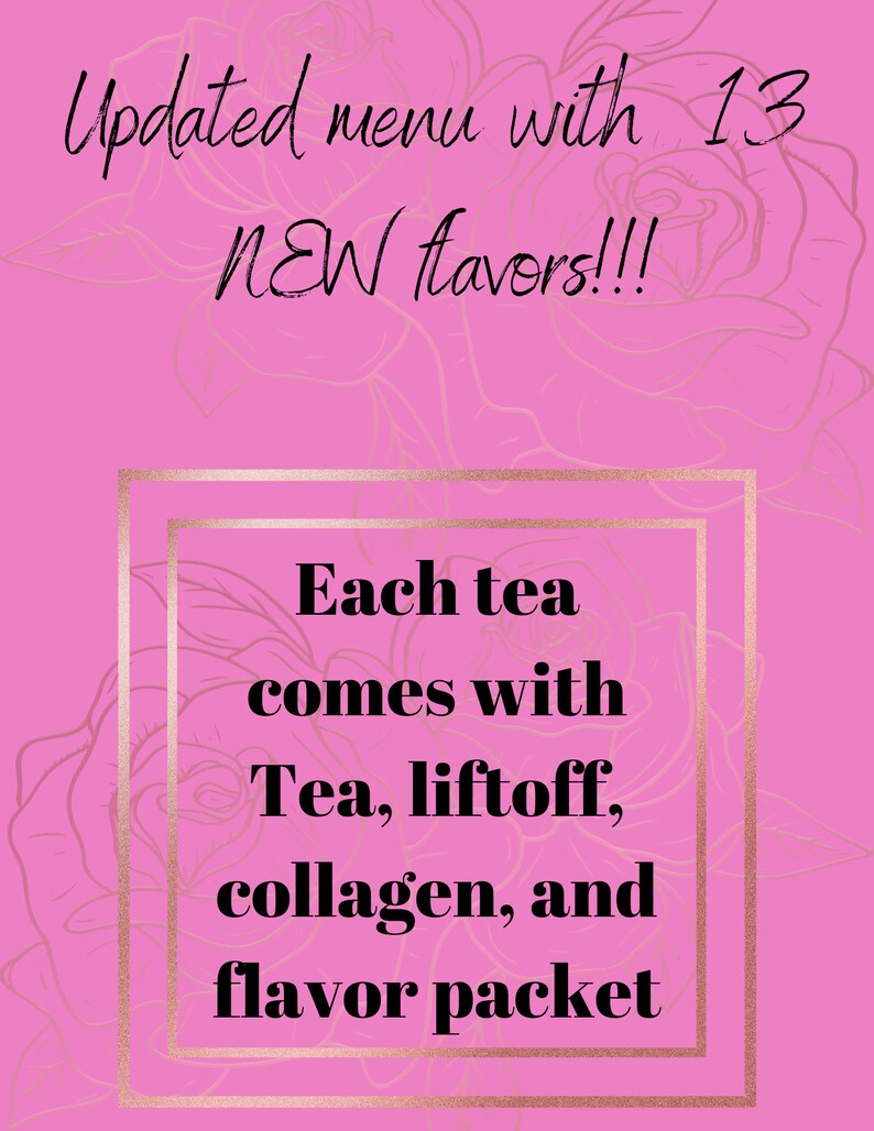 Loaded Tea Kit for 32 Oz Loaded Teas to Go Stocking Stuffer - Etsy