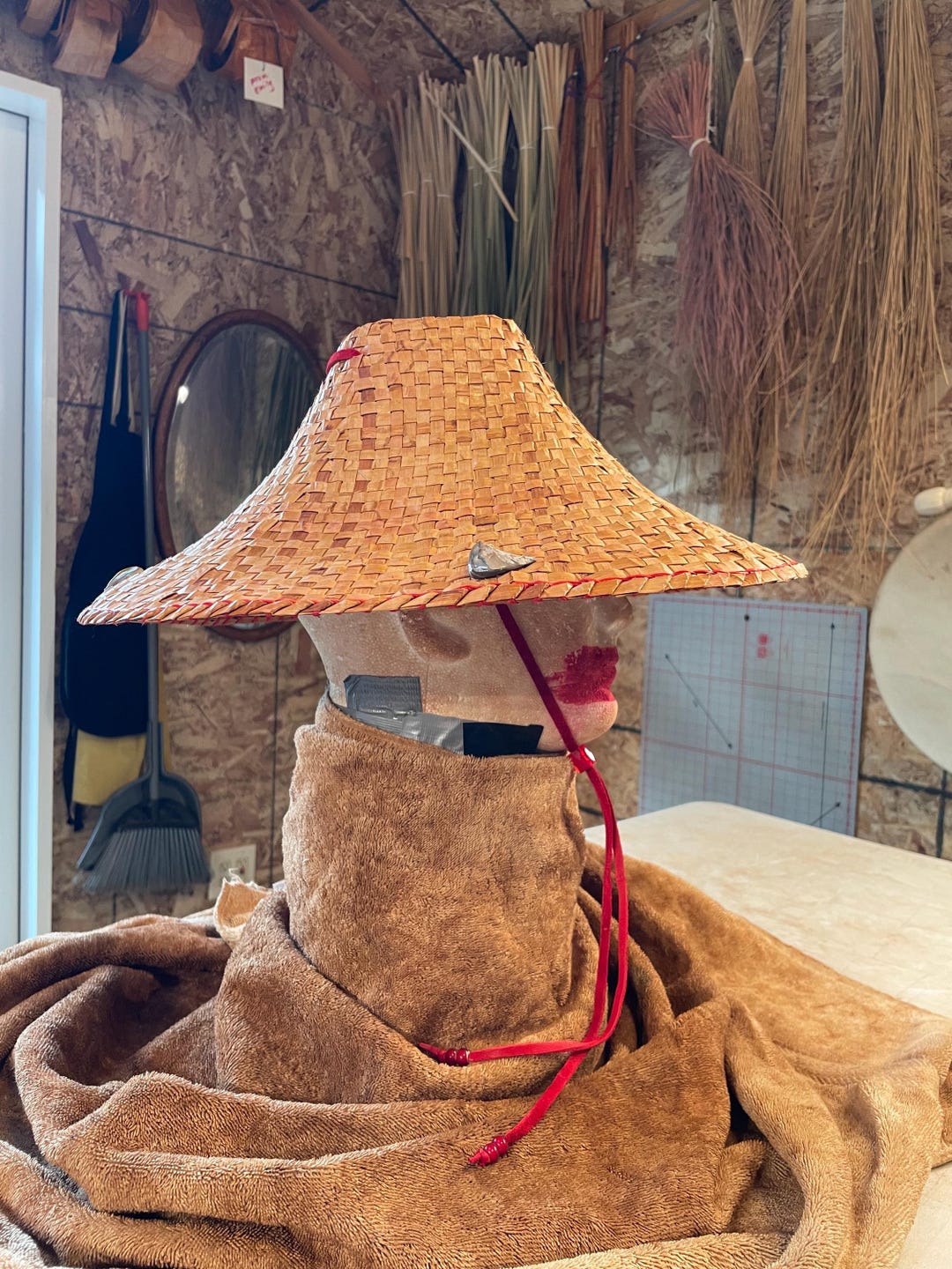 Traditional Salish Style Cedar Bark Woven Hat - Etsy