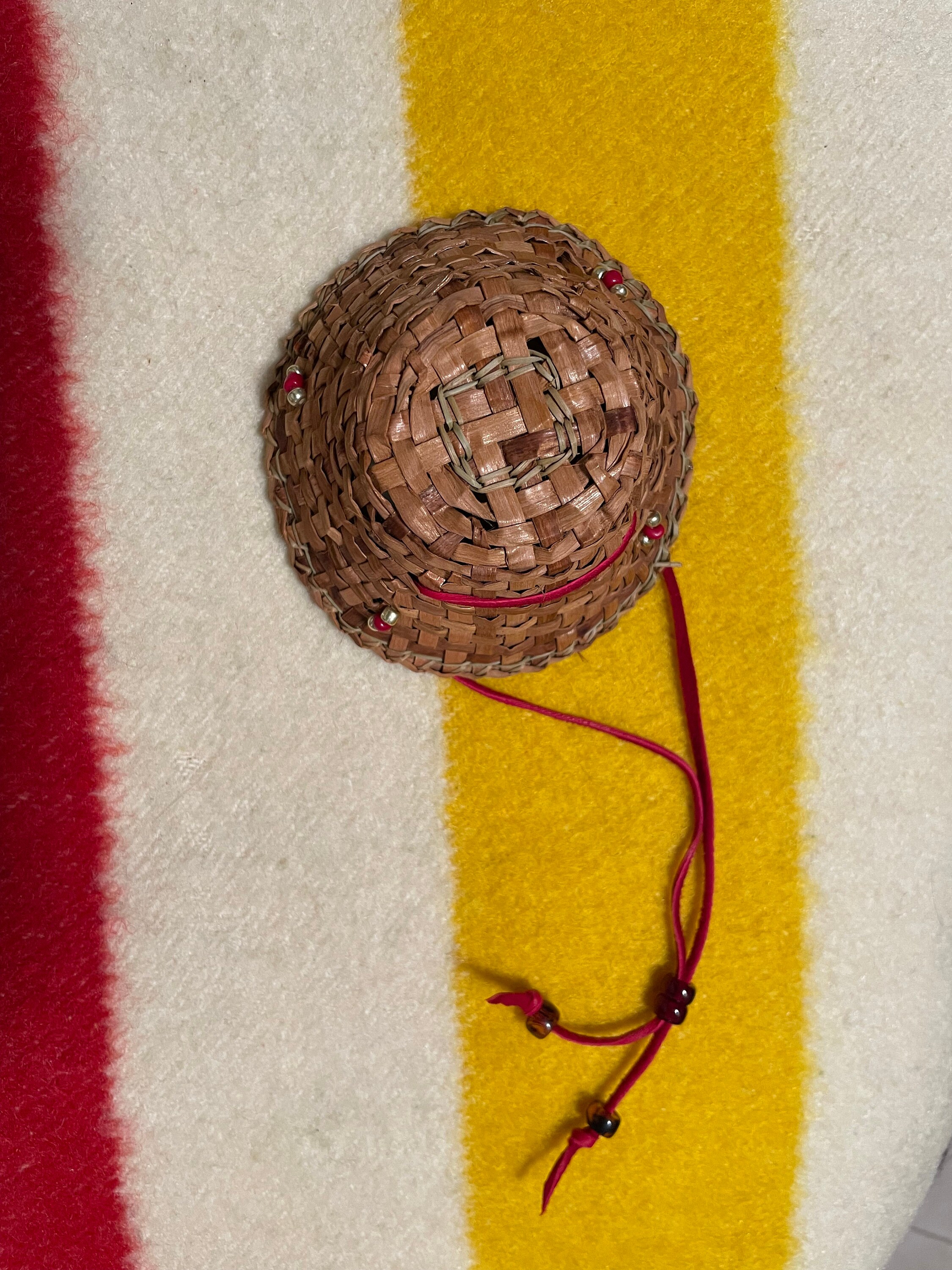 Traditional Salish Style Cedar Hat on a Sock Monkey - Etsy