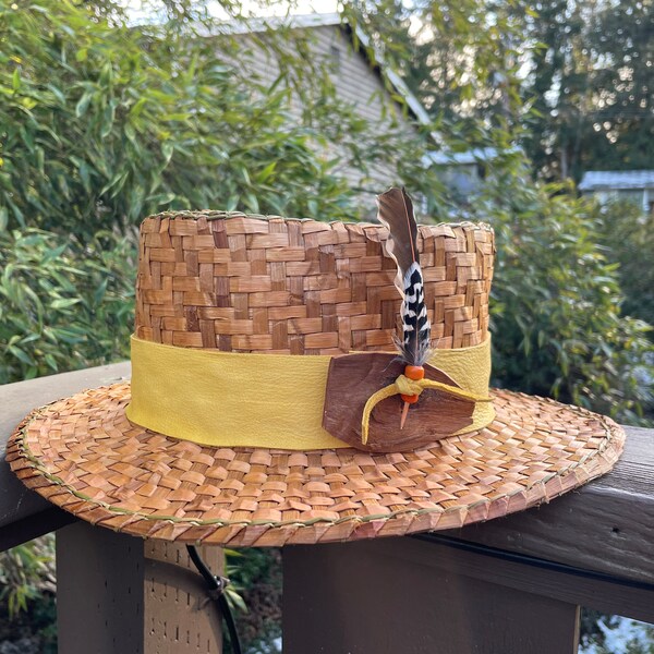 Cedar Woven Hat - Etsy