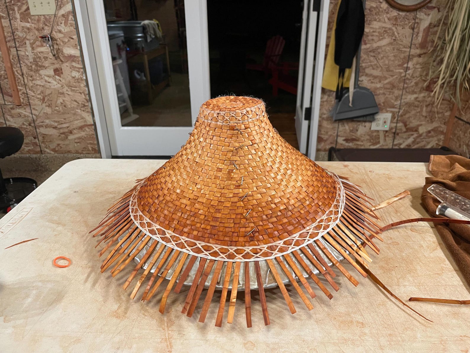 Traditional Salish Style Cedar Bark Woven Hat - Etsy