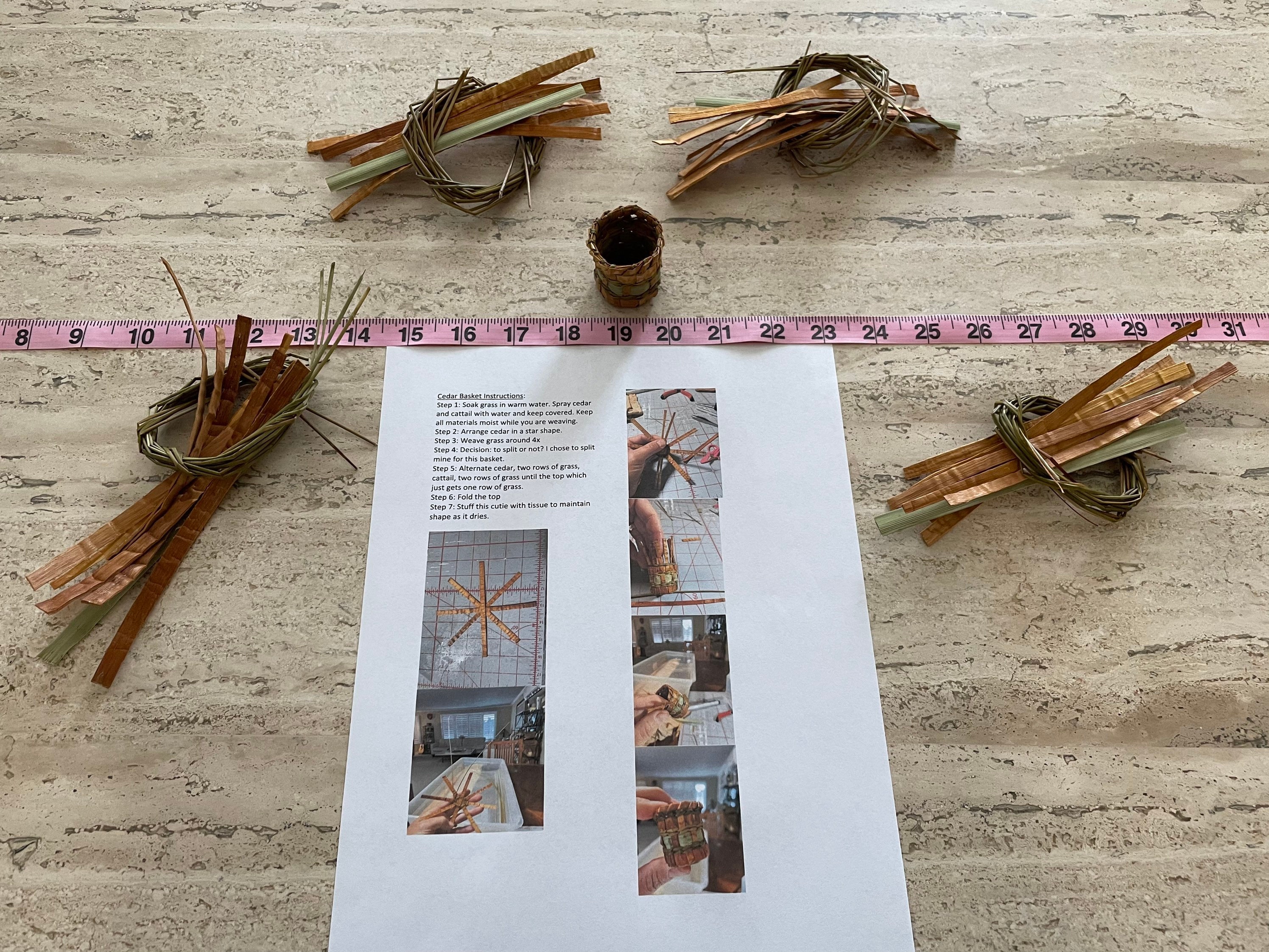 Cedar Basket Kit - Etsy