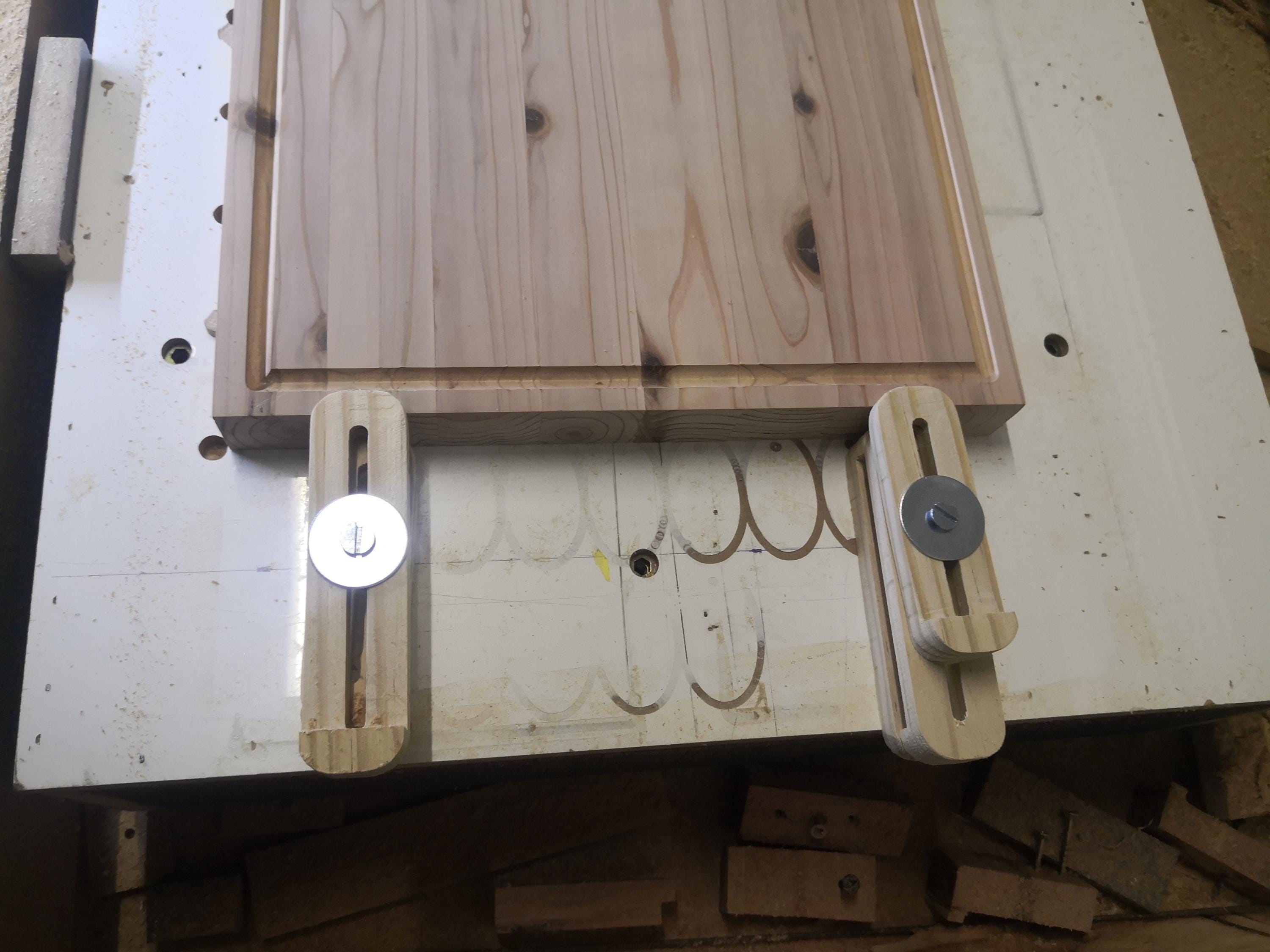 24 Clamps for CNC Router G-code Vector Files Clamp Hold Down CNC Router ...