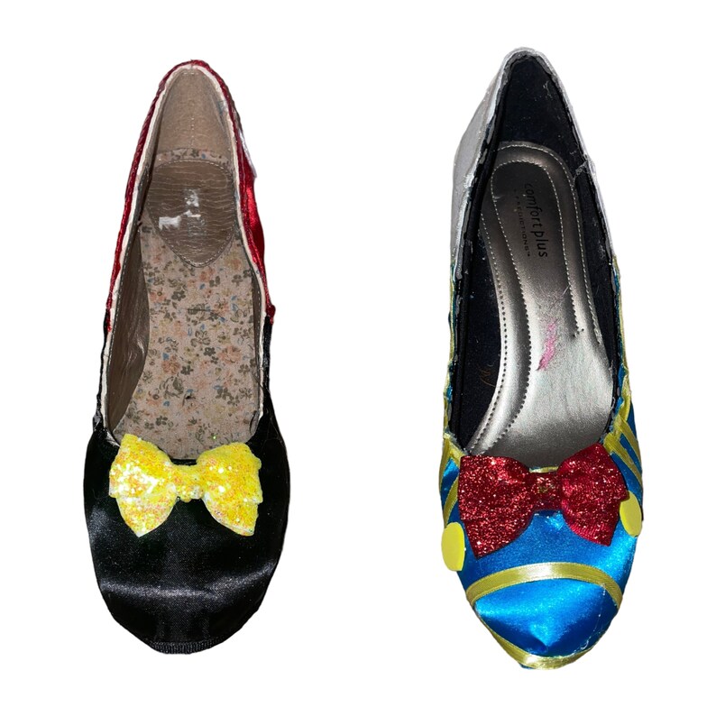 Mickey Mouse and Donald Duck Heels - Etsy