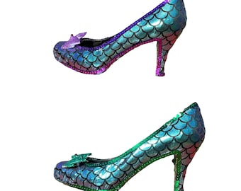 Mermaid Heels - Etsy