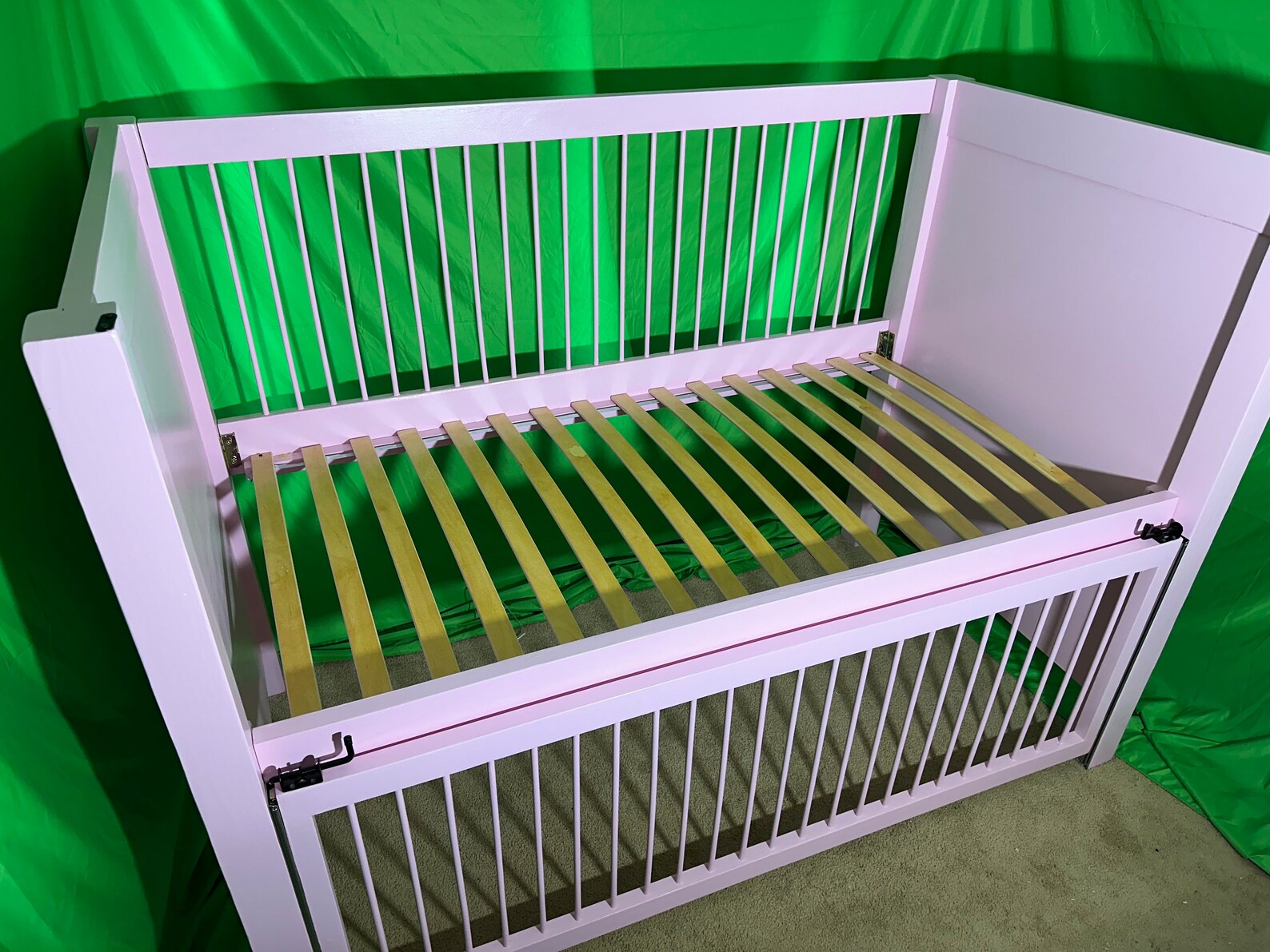 Drop Rail Sliding Rail ABDL Twin Size Adult Crib - Etsy