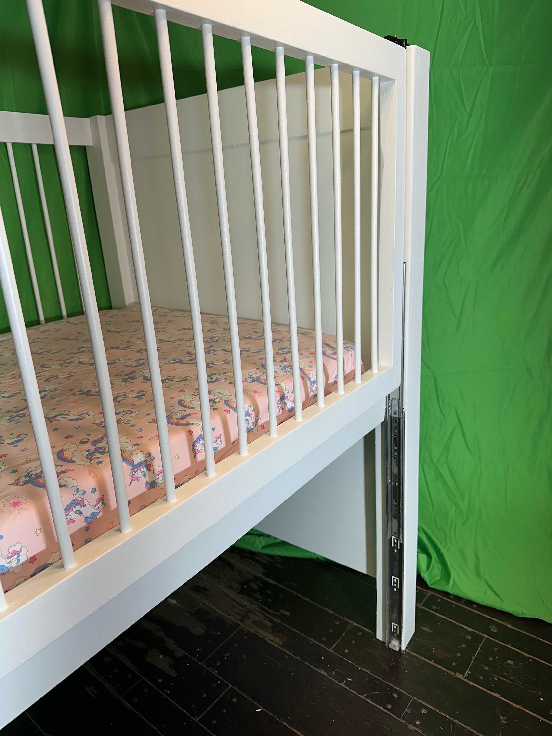 Drop Rail Sliding Rail ABDL Twin Size Adult Crib - Etsy