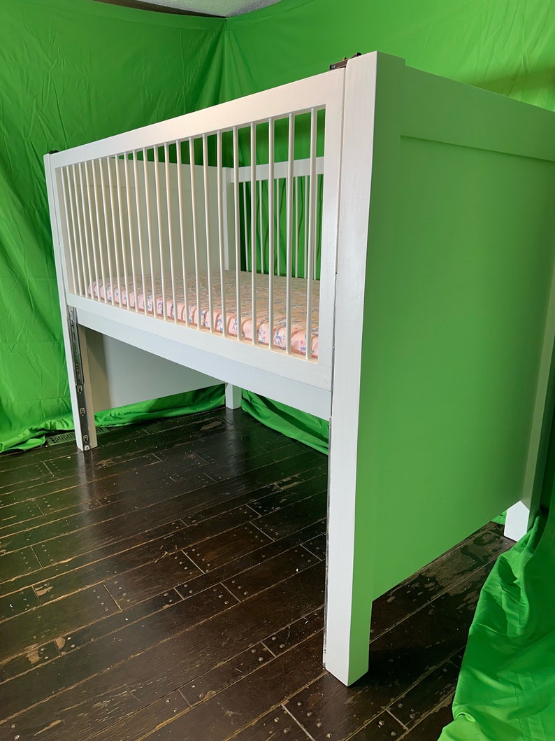 Drop Rail Sliding Rail ABDL Twin Size Adult Crib - Etsy