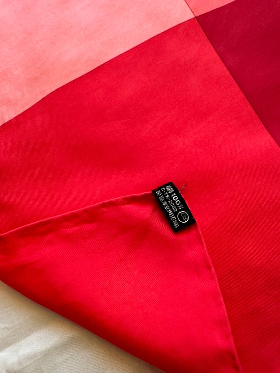 YSL Yves Saint Laurent Red Box Vintage Scarf 31 - Gem