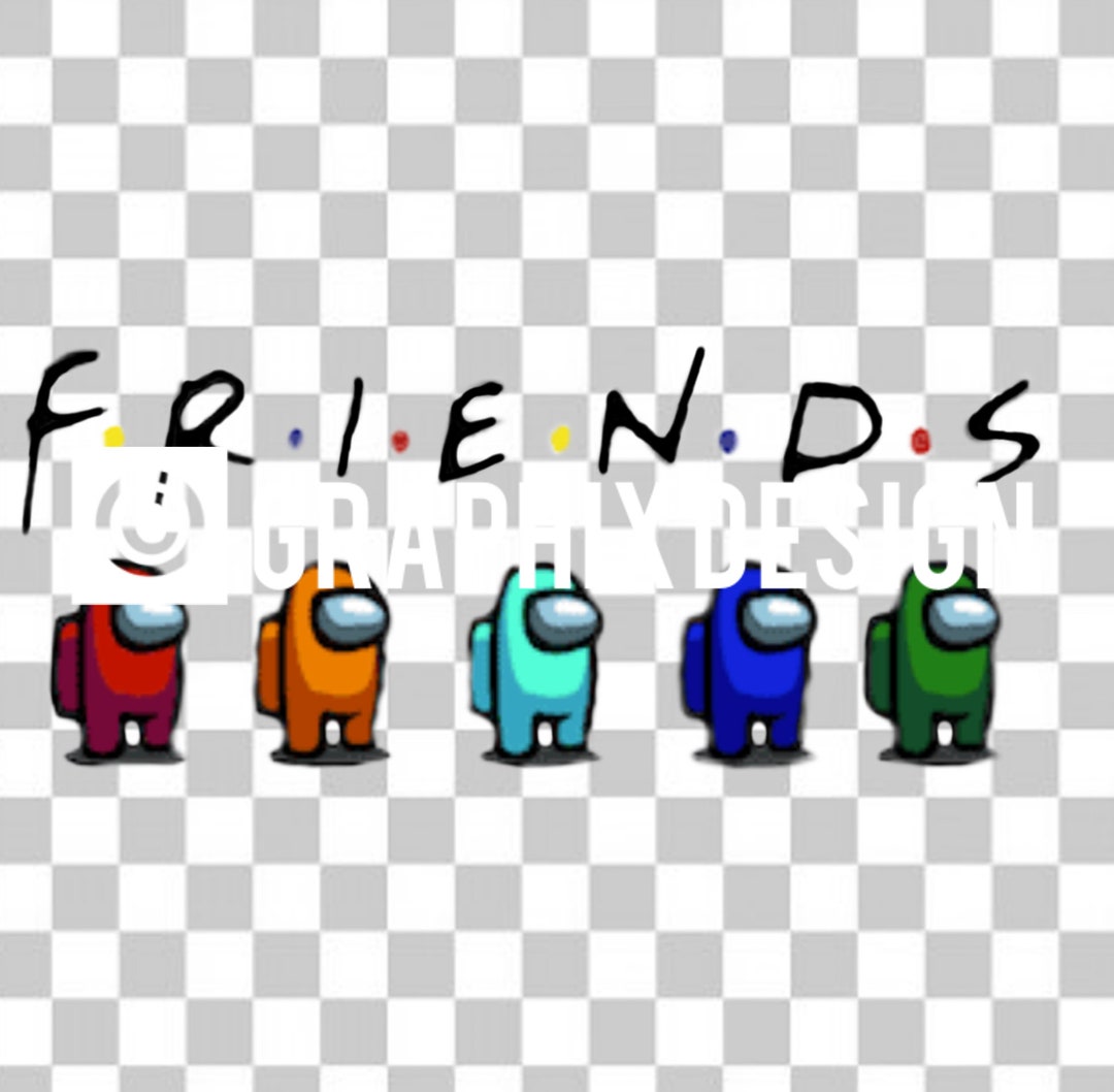 Among Us Friends PNG - Etsy