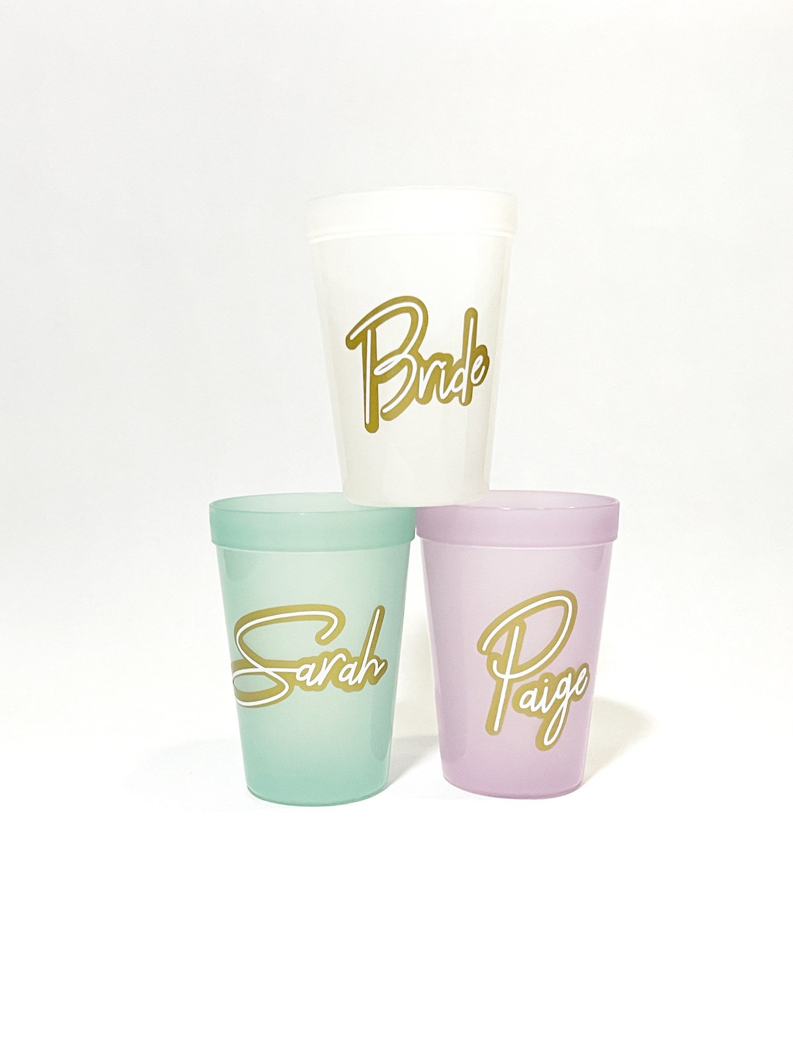 Personalized 12 Oz Plastic Cups- Party Cups, Party Favors, Birthday ...