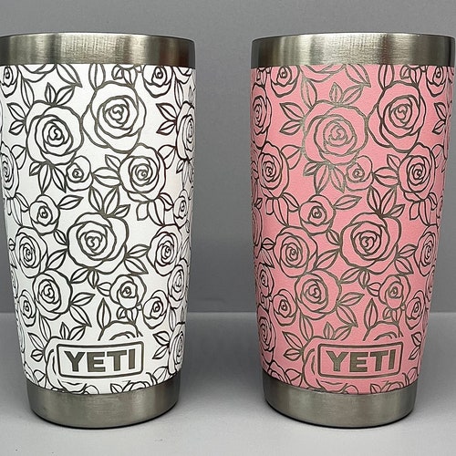 Yeti 20oz Seamless Tropical Leaves Tumbler - Etsy