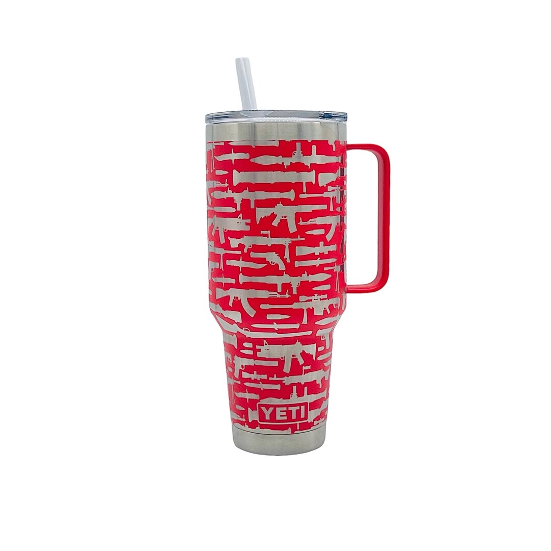 Yeti 42oz Guns Tumbler - Etsy