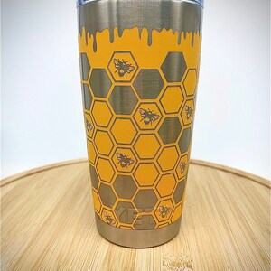 Yeti 20oz Queen Bee Honey Drip - Etsy
