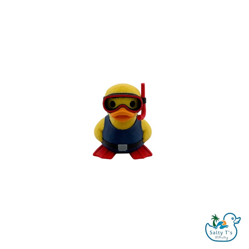 Scuba Ducks, 3D Printed Cruise Ducks, Hide and Find Game, Cruising ...