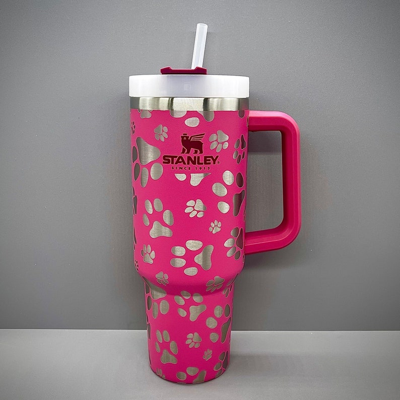 Stanley 40oz Animal Paw Prints Tumbler - Etsy